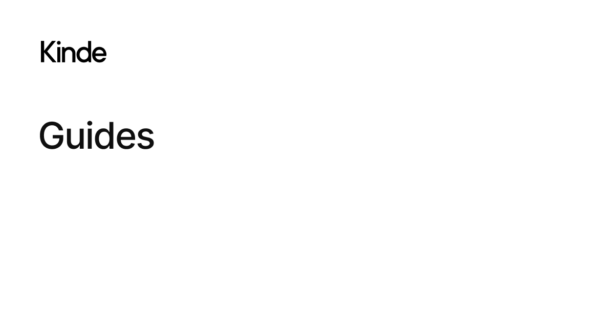 Kinde | Mastering SaaS - Guides